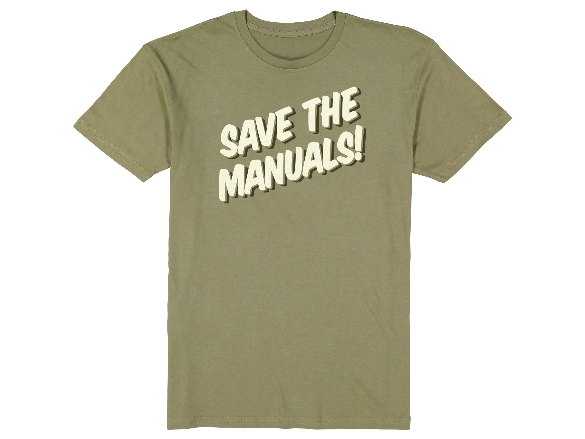 TMGPS SAVE THE MANUALS! T-Shirt – The Curb Shop
